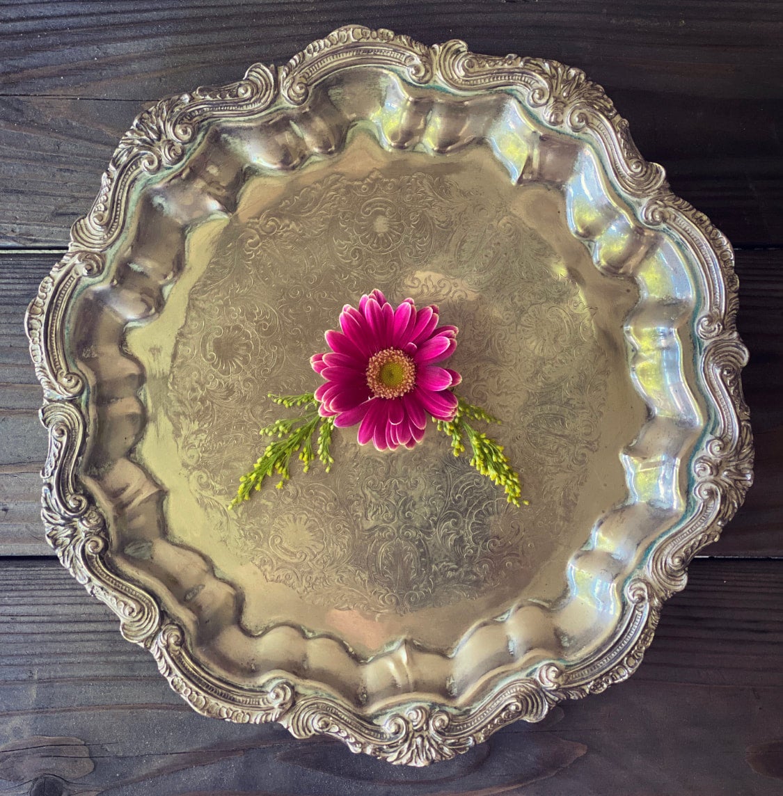 12 INCH ROUND ALTAR TRAY | Your Sacred life
